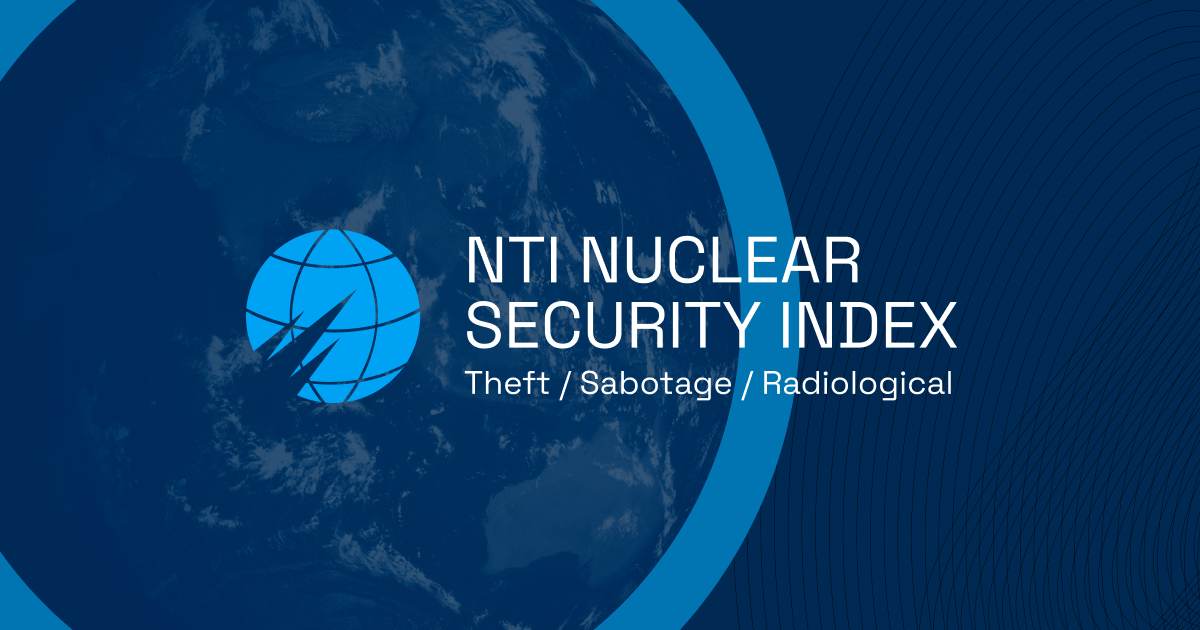 The 2023 NTI Nuclear Security Index